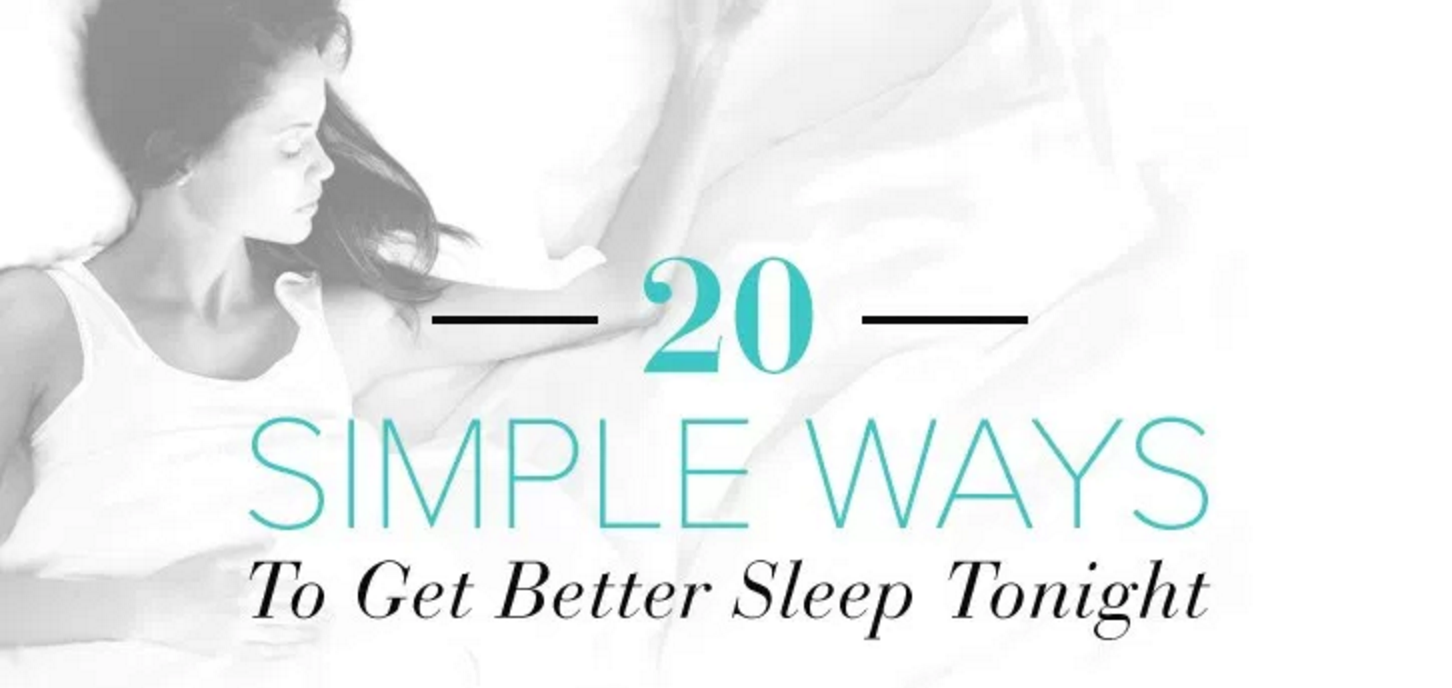 20 Tips to Help you Sleep – ecogreenlove