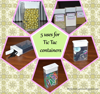 Reusing Tic-Tac boxes – ecogreenlove