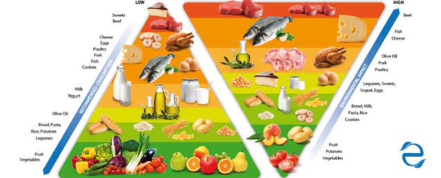 Food Pyramid In Spanish Updating The Mediterranean Diet Pyramid