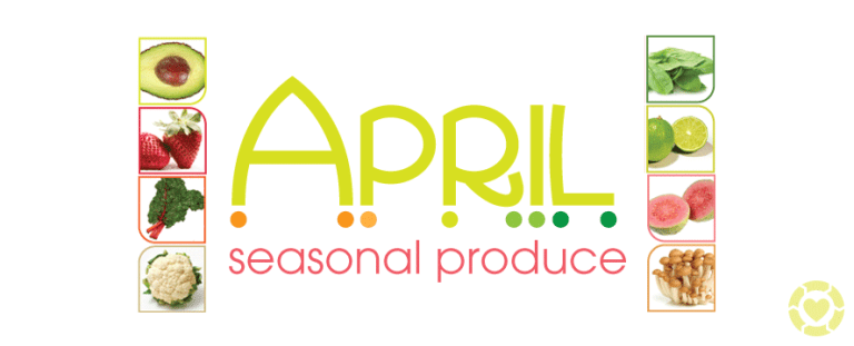 Seasonal Food in April [Infographic] – ecogreenlove