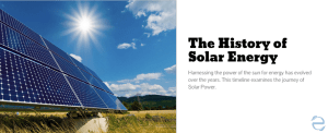 The History of Solar Energy – ecogreenlove