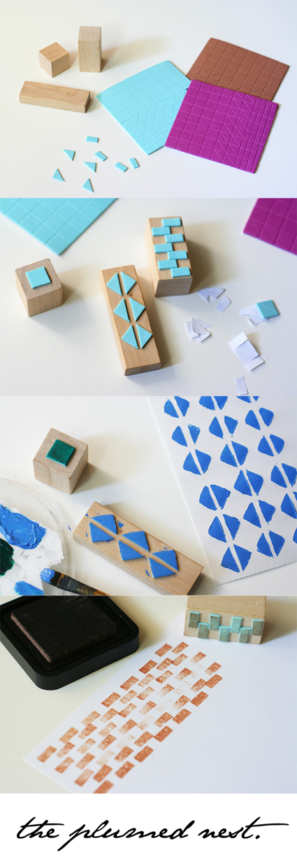 DIY: Repurposed Stamps – ecogreenlove