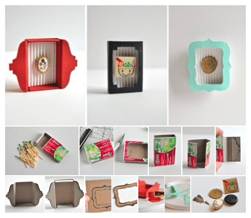Reusing match boxes – ecogreenlove