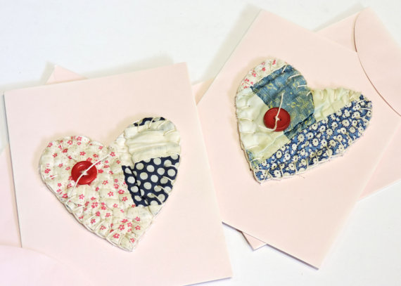 Upcycled Valentine’s Cards – ecogreenlove