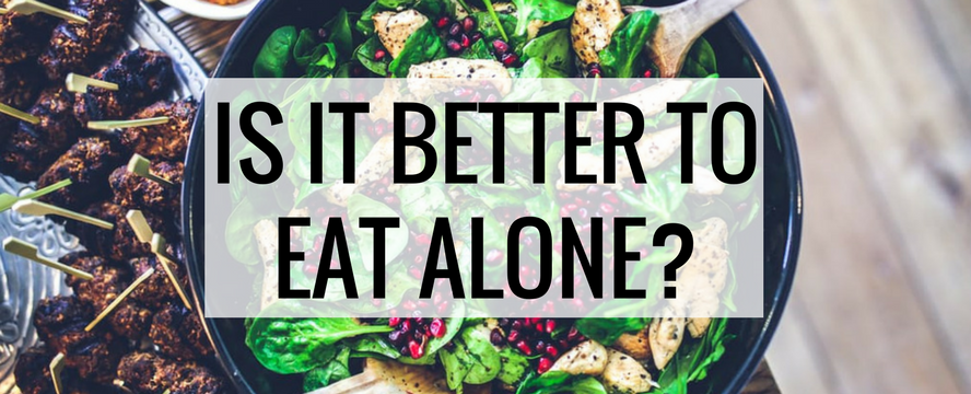 Is it Better to Eat Alone? [Infographic] – ecogreenlove