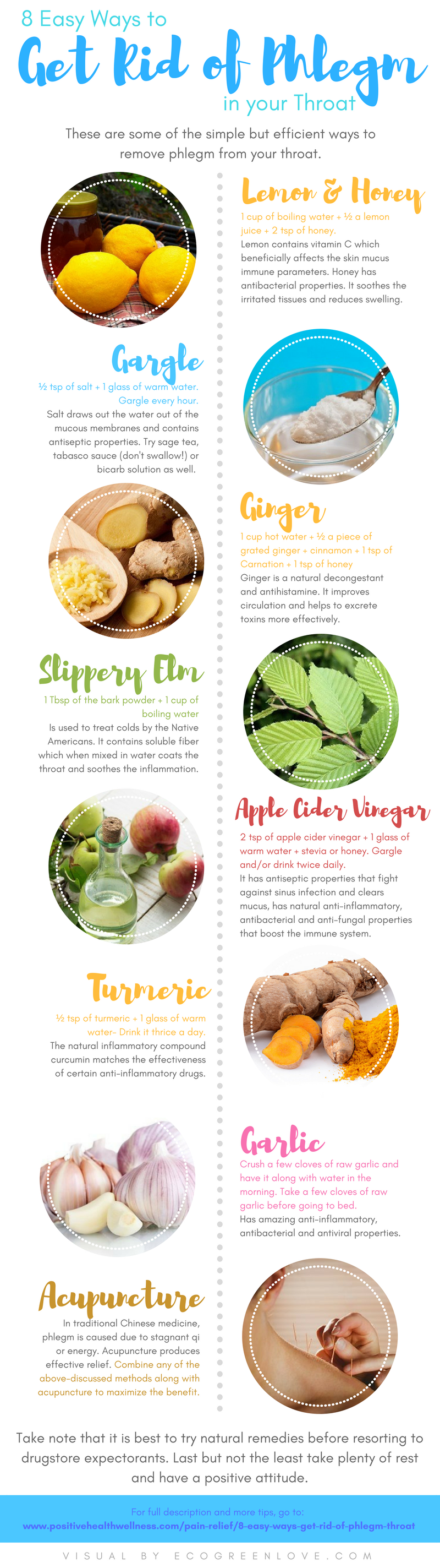 8 Easy Ways to Get Rid of Phlegm [Infographic] – ecogreenlove
