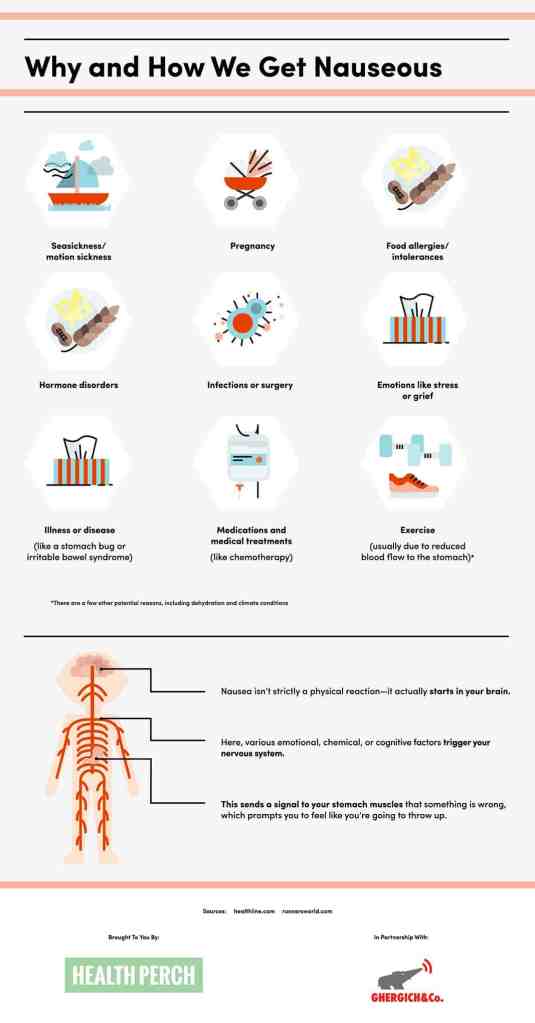 Why you feel Nauseous & Foods that Stop it [Infographic] – ecogreenlove