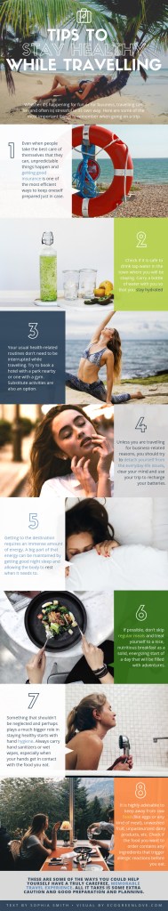 Essential tips for staying Healthy while Travelling [Infographic ...