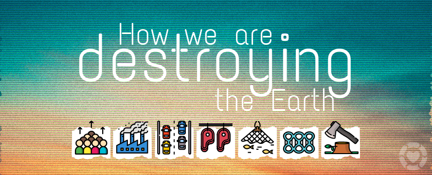 7 Visualisations that demonstrate How we Humans are Destroying Earth ...
