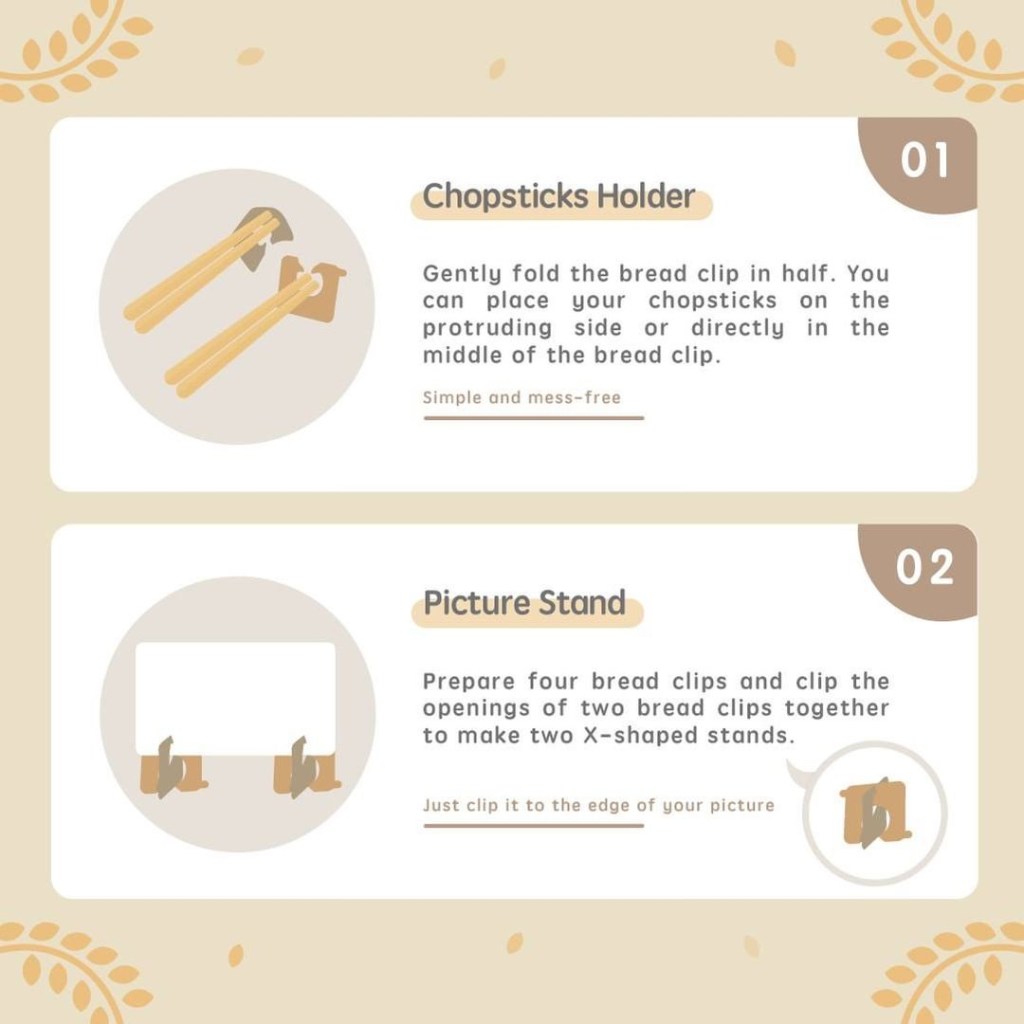 20 Ideas to Upcycle Bread Clips – ecogreenlove